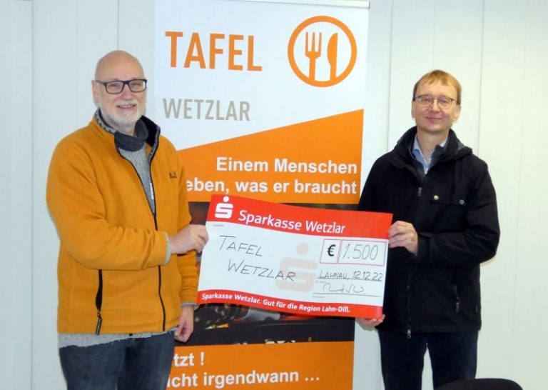 Grosser Andrang bei der Tafel Wetzlar - ITK Dorlar hilft - Die Tafel Wetzlar